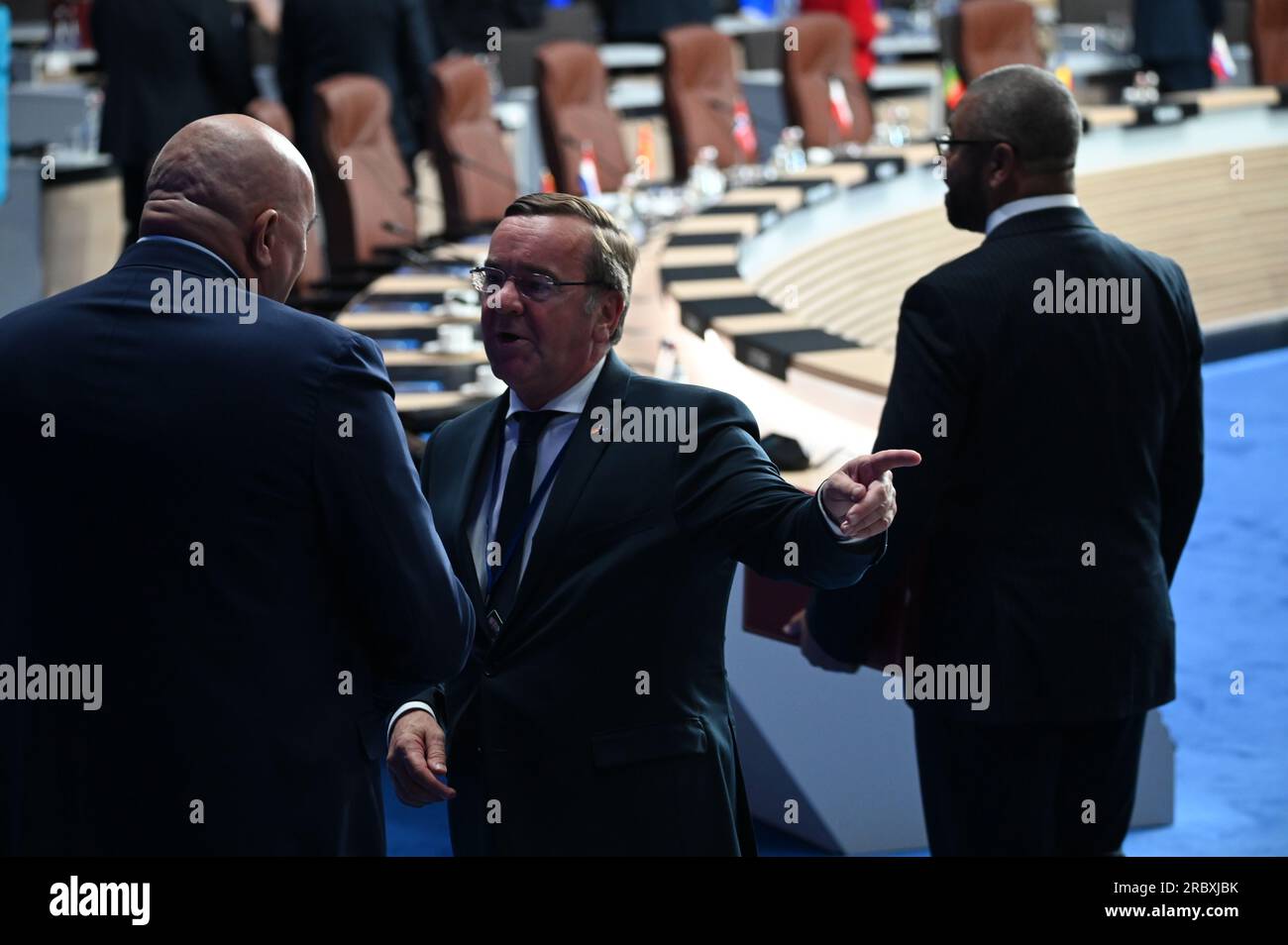 Vilnius, Lithuania. 11th July, 2023. Nato Public Forum 2023 at the ...