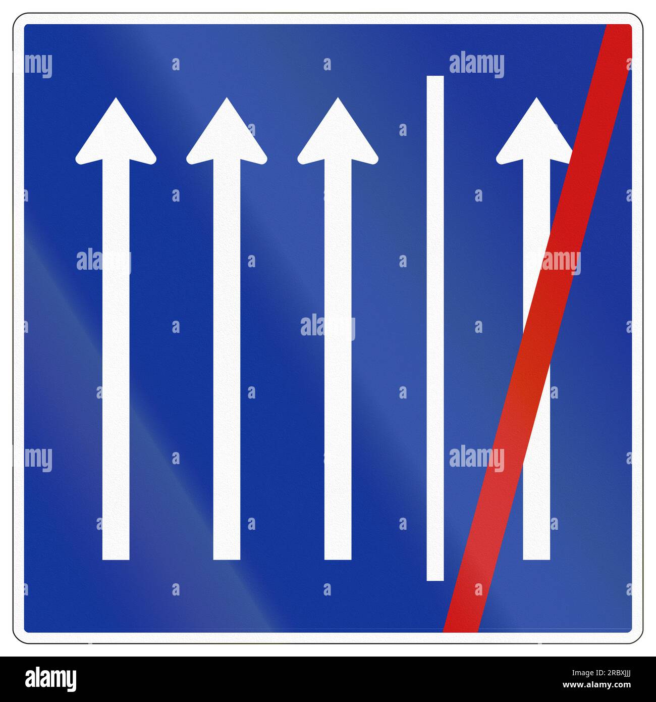 German traffic sign: Don't use shoulder as lane Stock Photo - Alamy German traffic sign: Don't use shoulder as lane Stock Photo - Alamy