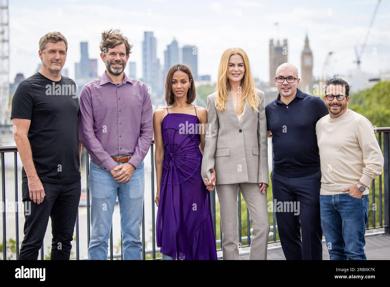 Keith Cox, Keyes Edgar-Hill, Zoe Saldana, Nicole Kidman, Chris McCarthy ...