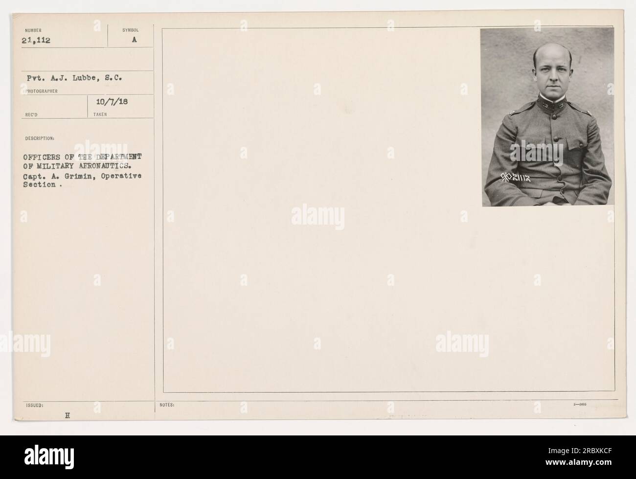 Capt a grimin hi-res stock photography and images - Alamy