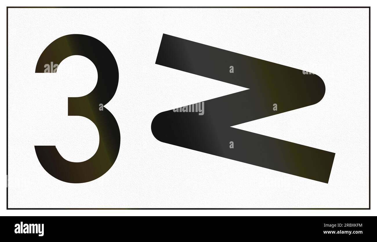 German traffic sign additional panel to specify the meaning of other ...