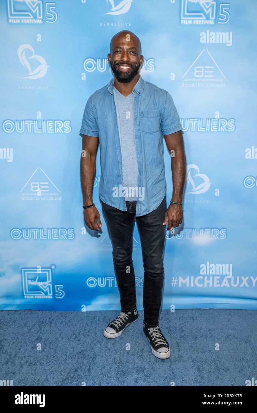 Los Angeles, USA. 10th July, 2023. Producer David Hunter Jr. attends ...