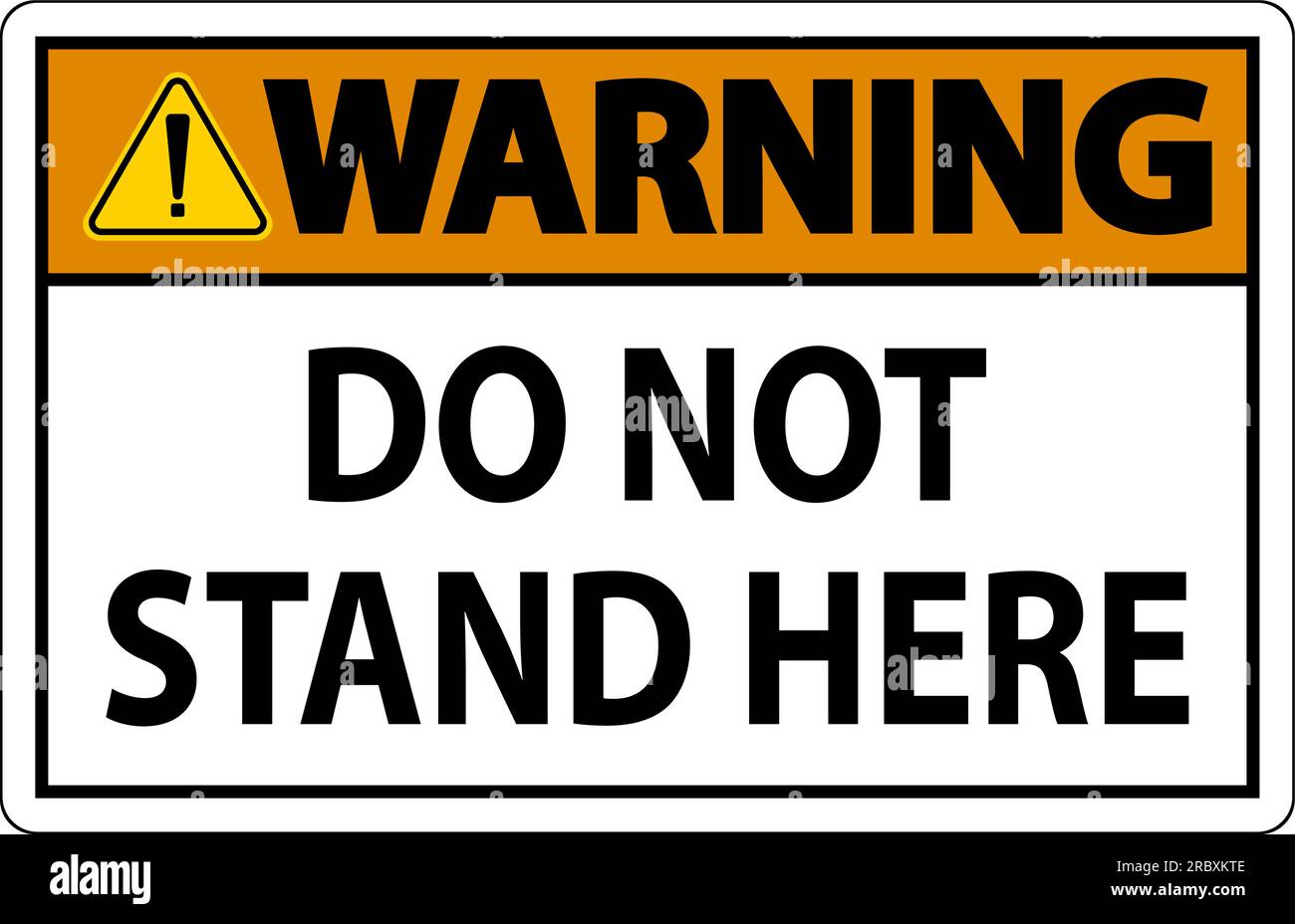 No entry sign warning foot Stock Vector Images - Alamy