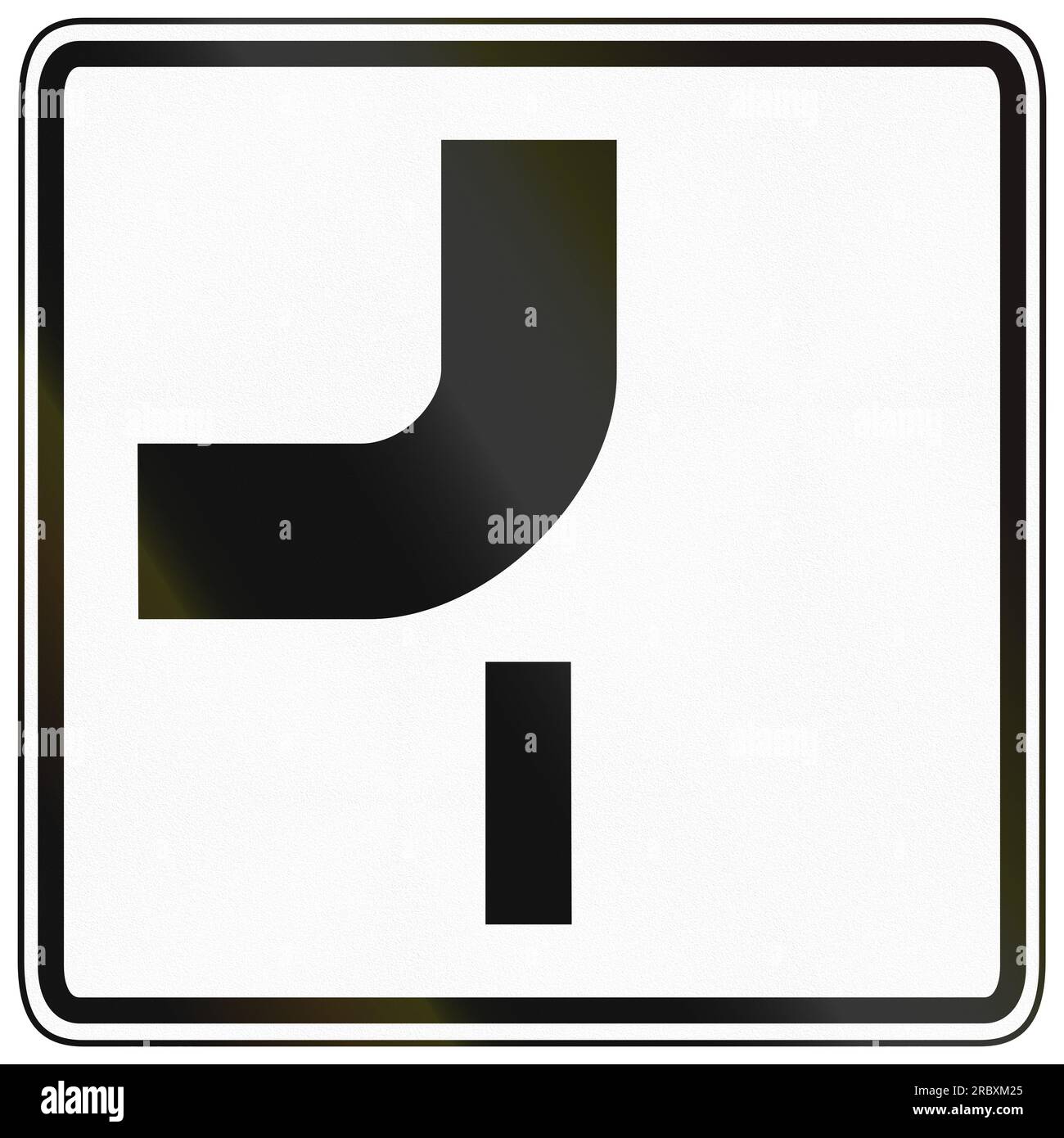 German traffic sign additional panel to specify the meaning of other ...