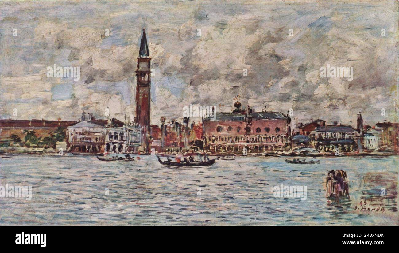 Boudin eugene venice hi-res stock photography and images - Alamy