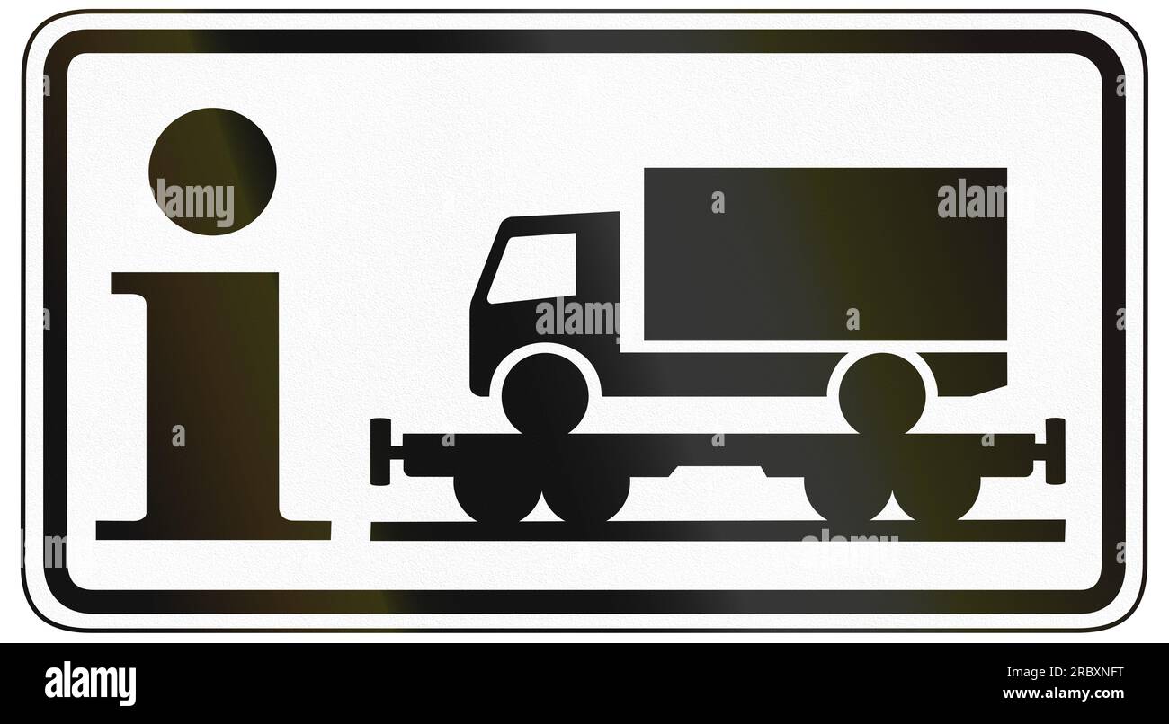 German traffic sign additional panel to specify the meaning of other ...