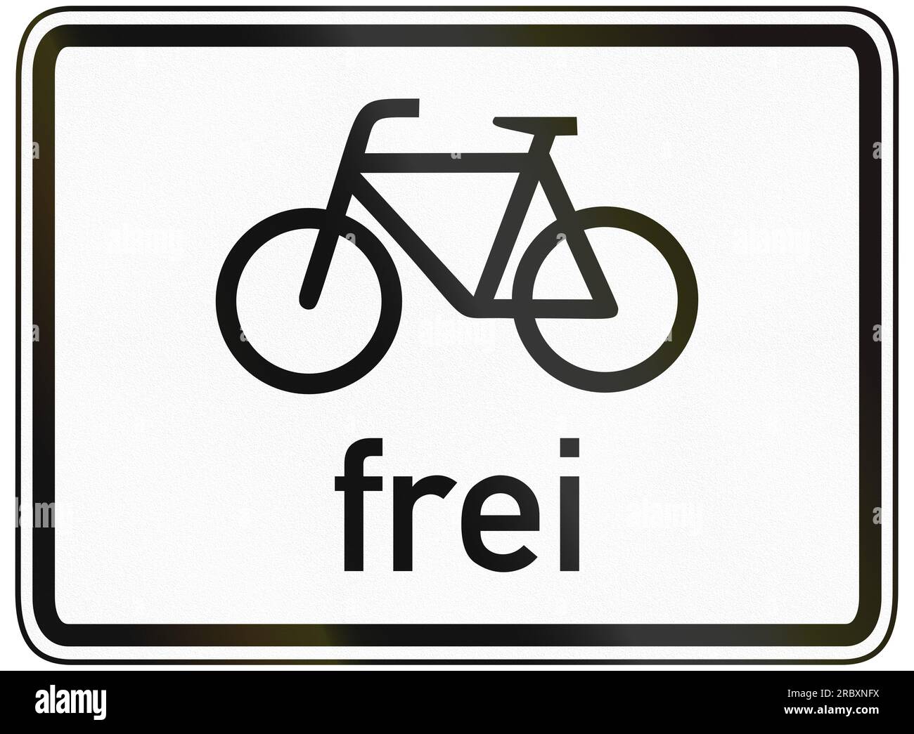 German traffic sign additional panel to specify the meaning of other ...