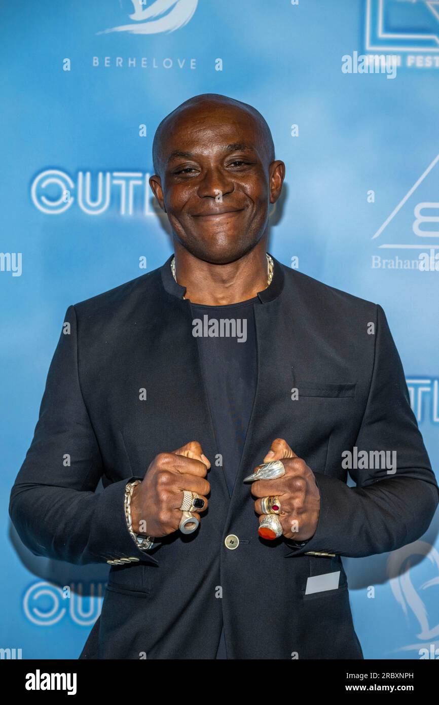 Los Angeles, USA. 10th July, 2023. Actor Kofi Boakye attends 2023 ...