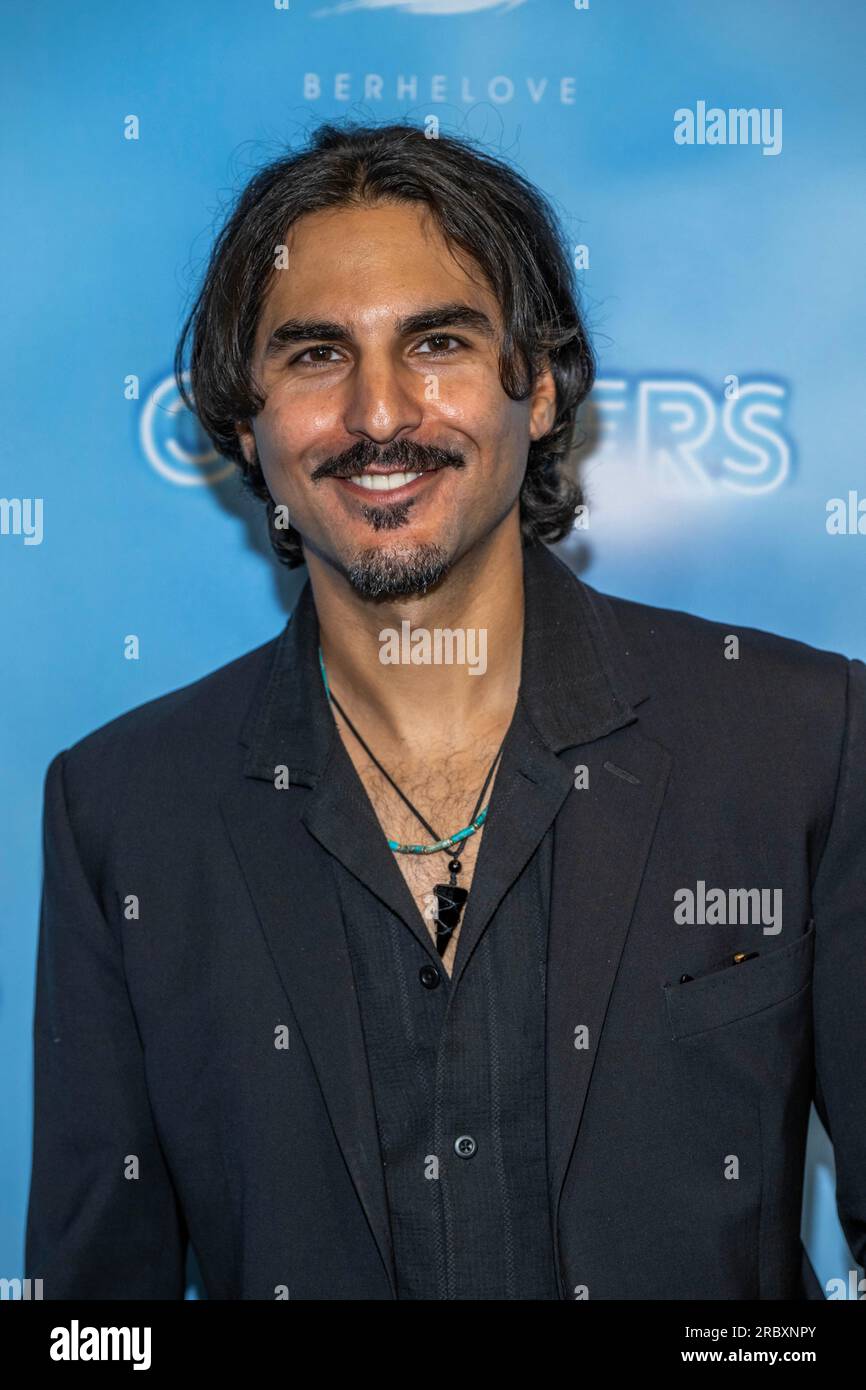 Los Angeles, USA. 10th July, 2023. Actor Richard-John Seikaly attends ...