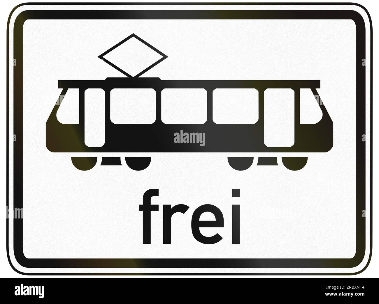 German traffic sign additional panel to specify the meaning of other ...