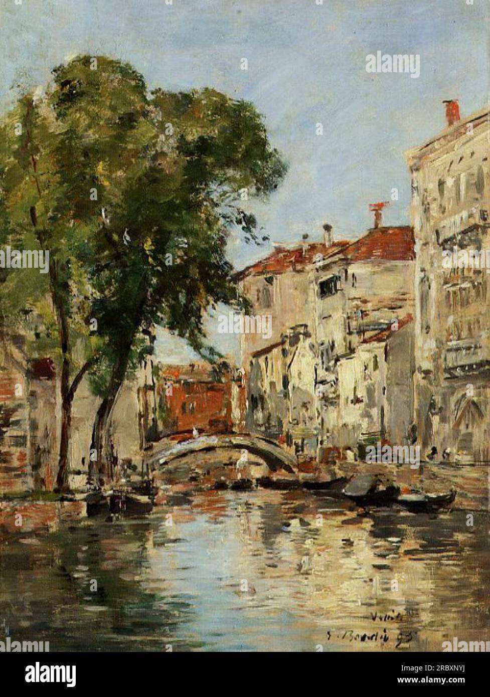 Boudin eugene venice hi-res stock photography and images - Alamy