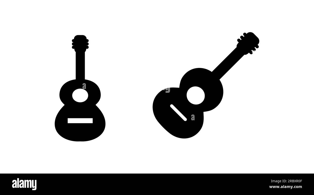 Guitar icon vector. musical instrument sign Stock Vector Image & Art ...