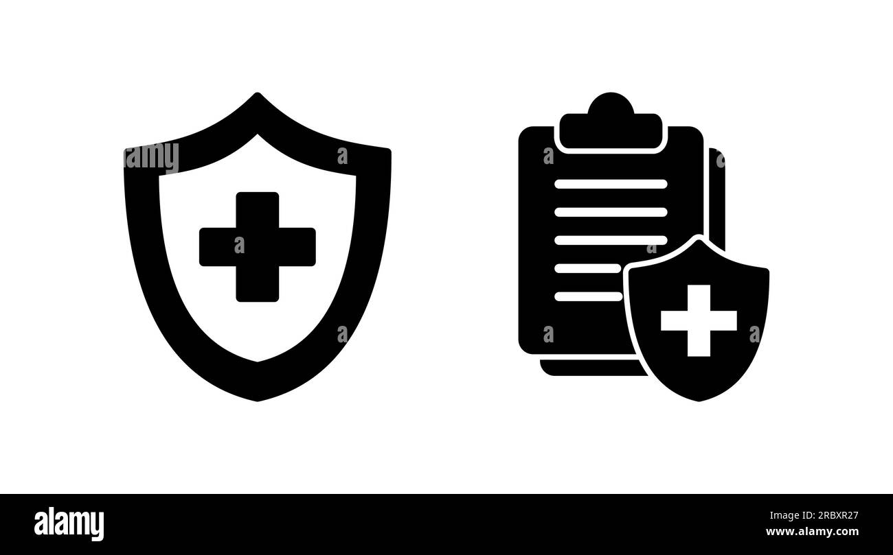 Health insurance icon vector. medical insurance icon Stock Vector Image ...
