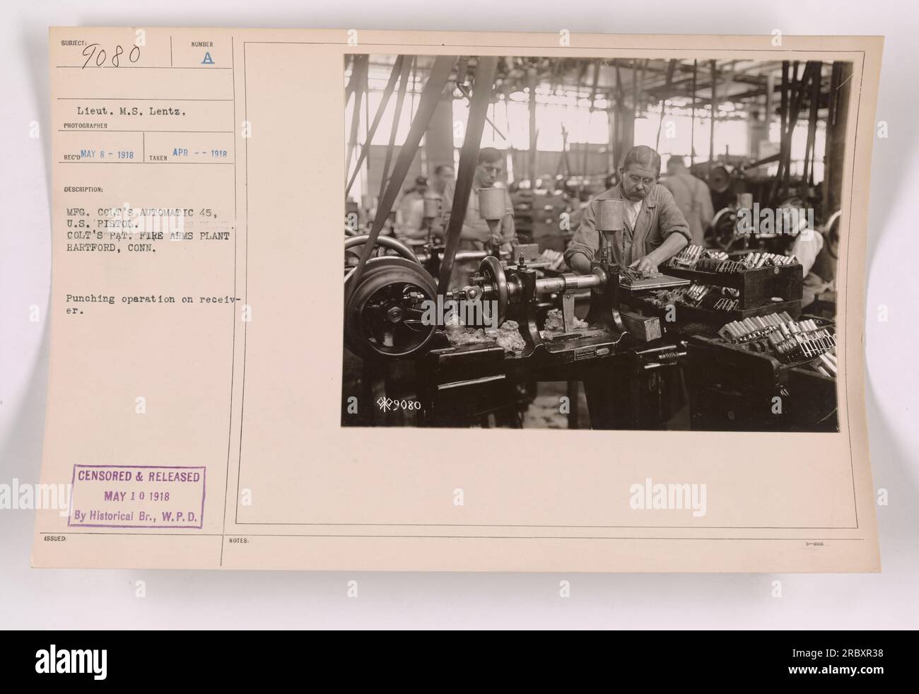 Colts automatic 45 manufacturing process hi-res stock photography and ...