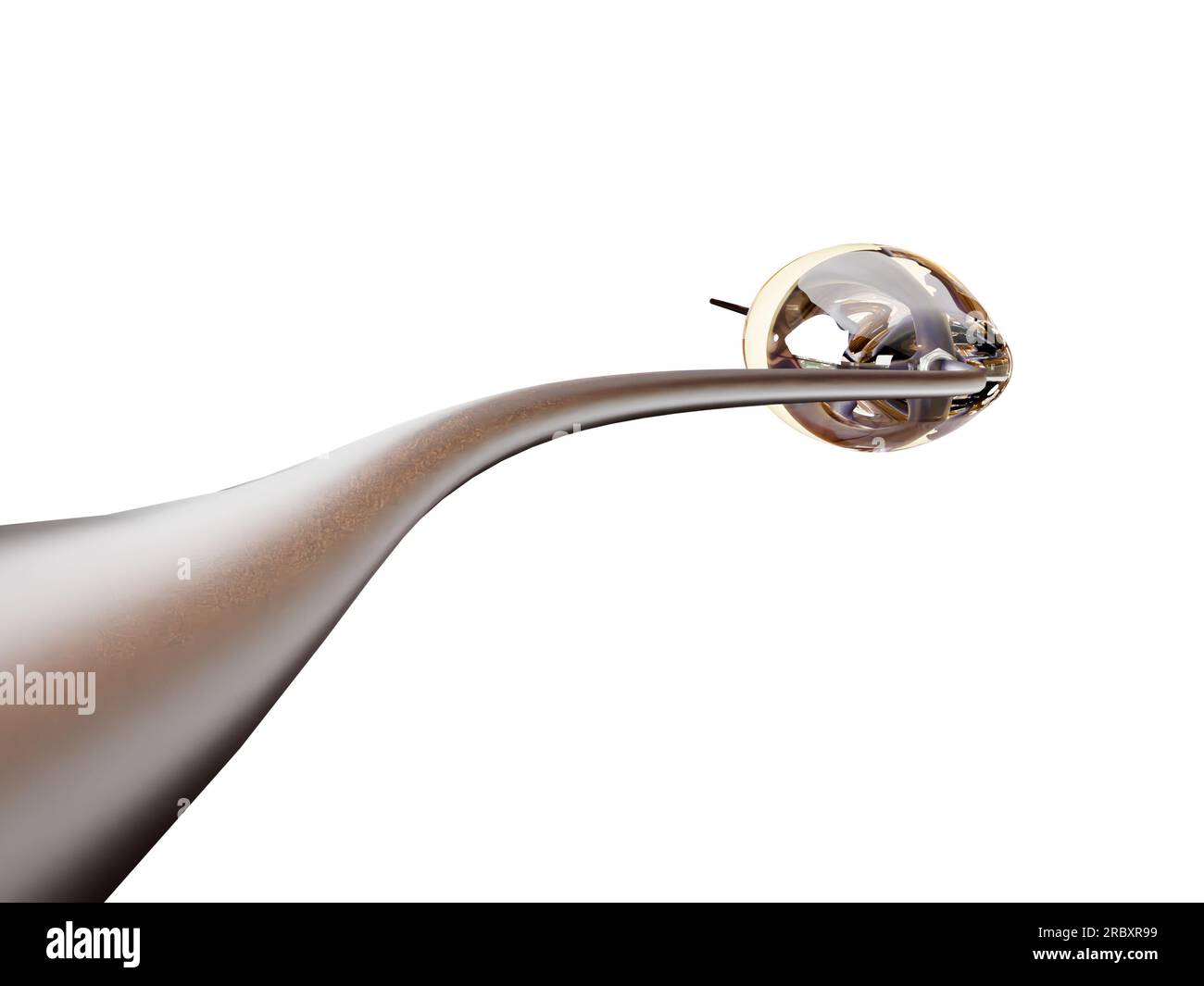 mesh metal nitinol self-expandable stent 3D rendering for endovascular ...