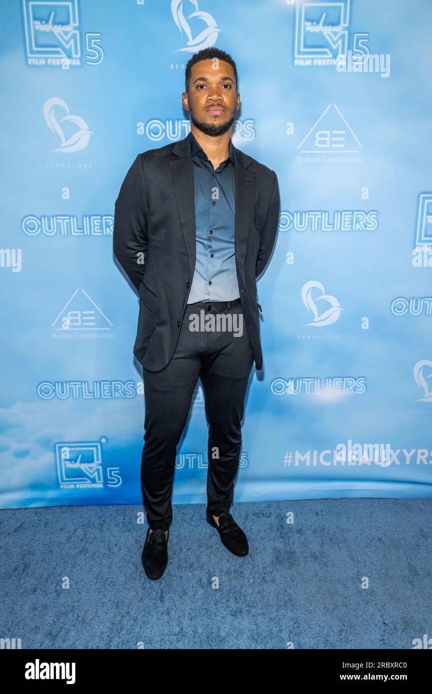 Los Angeles, USA. 10th July, 2023. Actor David White Jr. attends 2023 ...