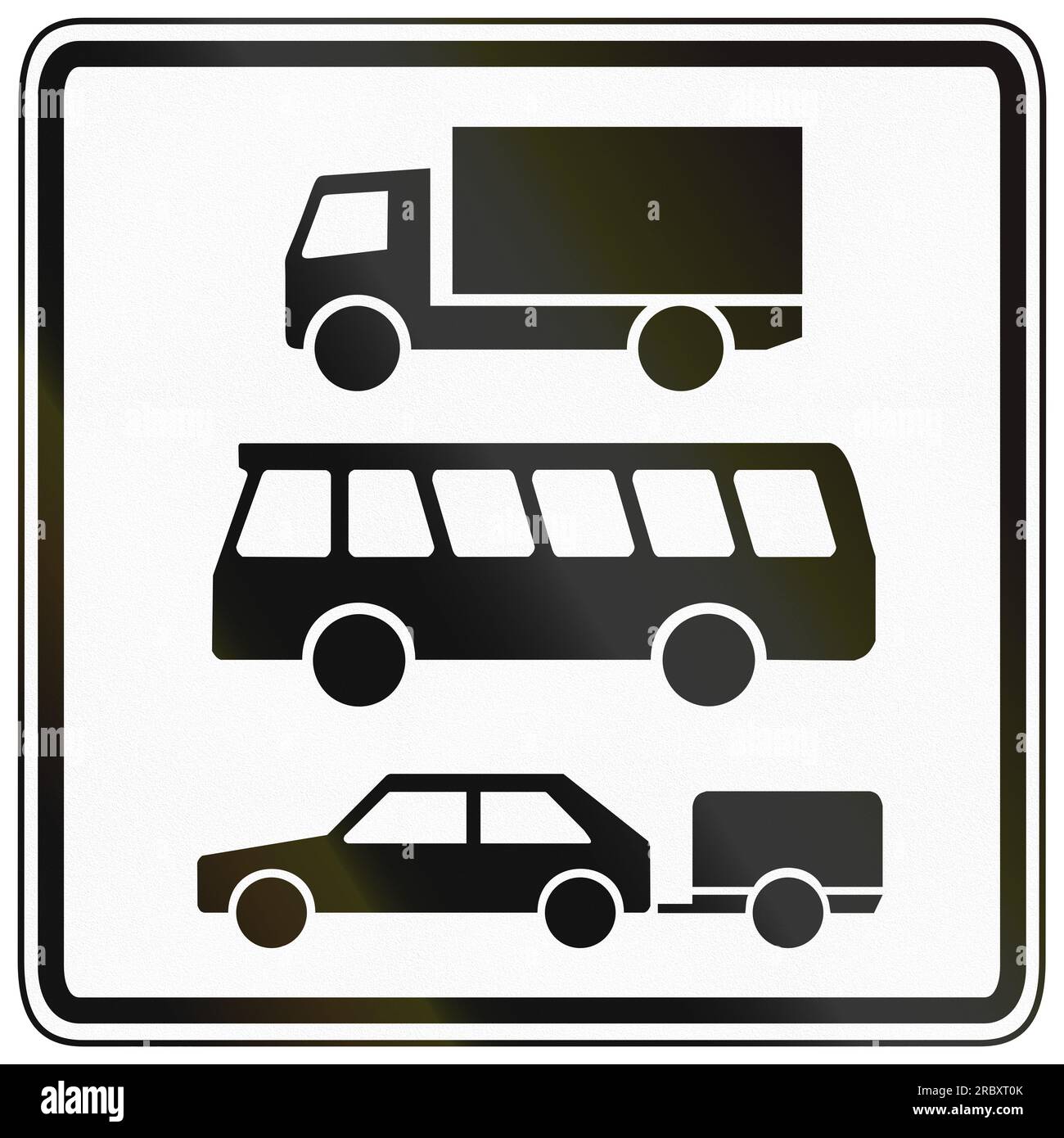 German traffic sign additional panel to specify the meaning of other ...