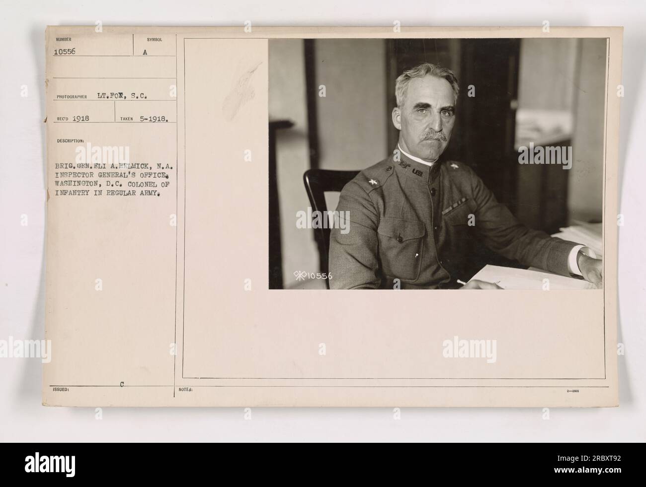 Us army inspector generals office hi-res stock photography and images ...