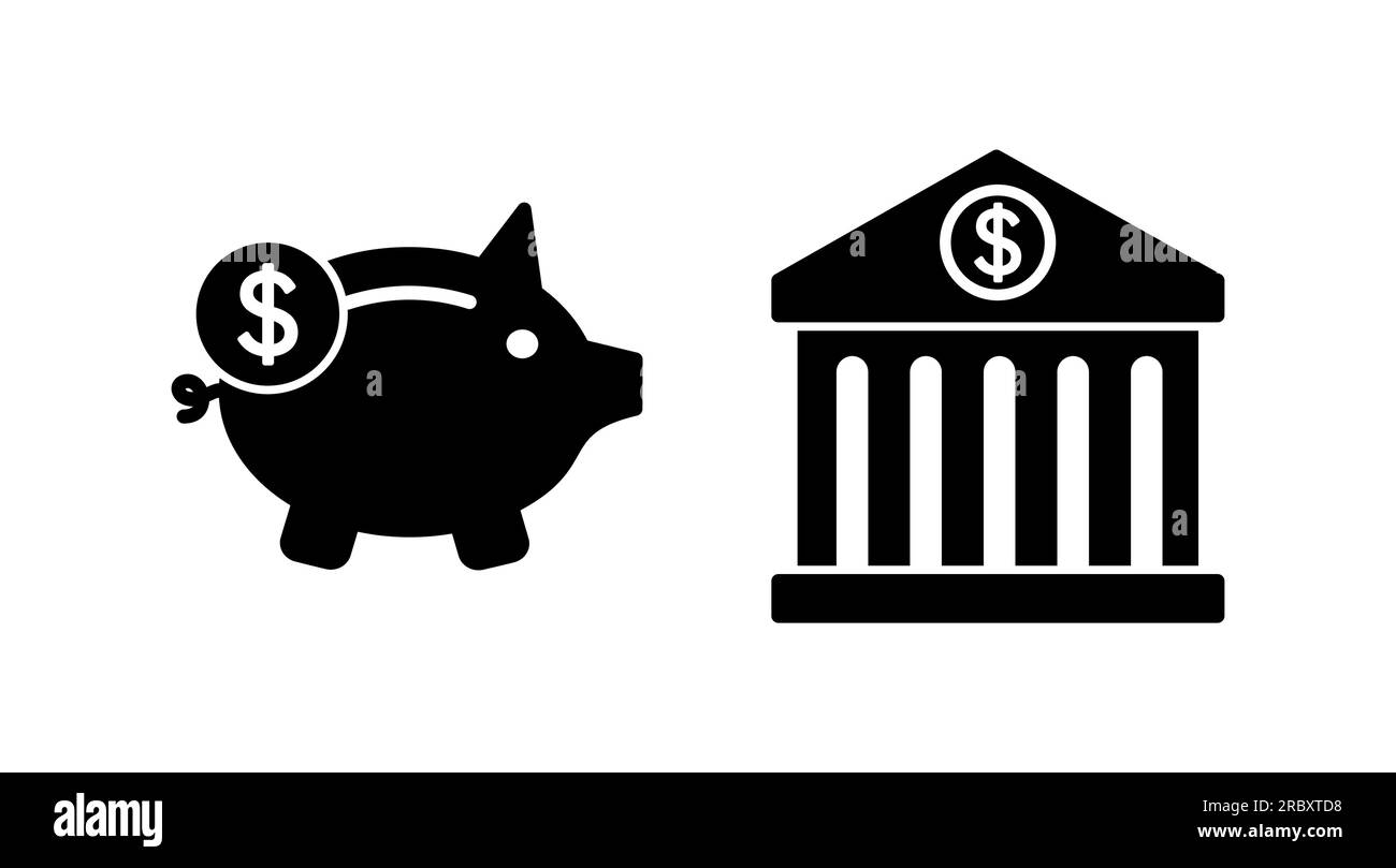 Bank icon vector. bank icon symbol Stock Vector Image & Art - Alamy