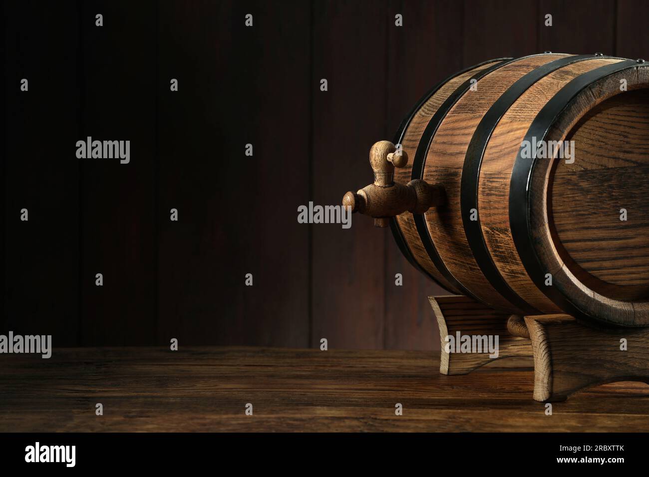 Traditional wooden cider cask barrel hi-res stock photography and ...