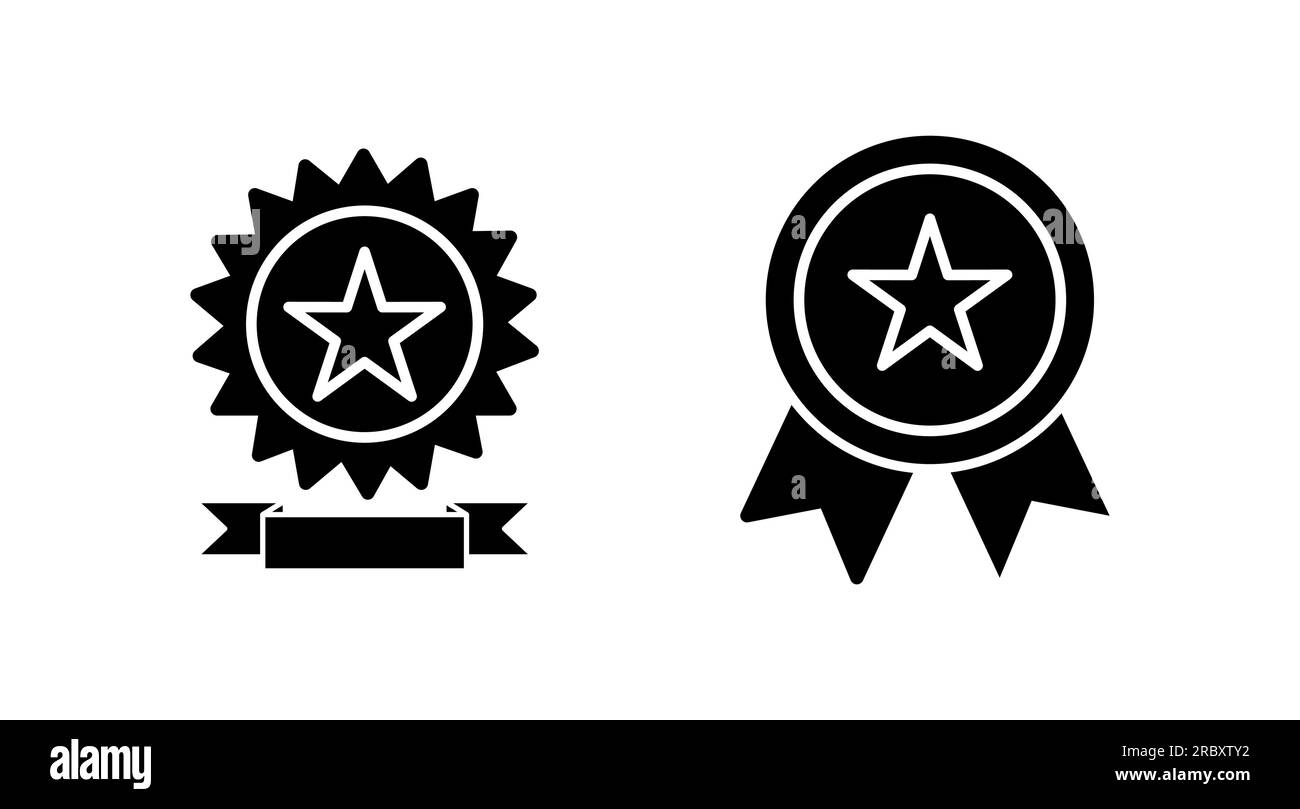 Achieve icon vector. medal icon vector. award. Certificate. approved ...