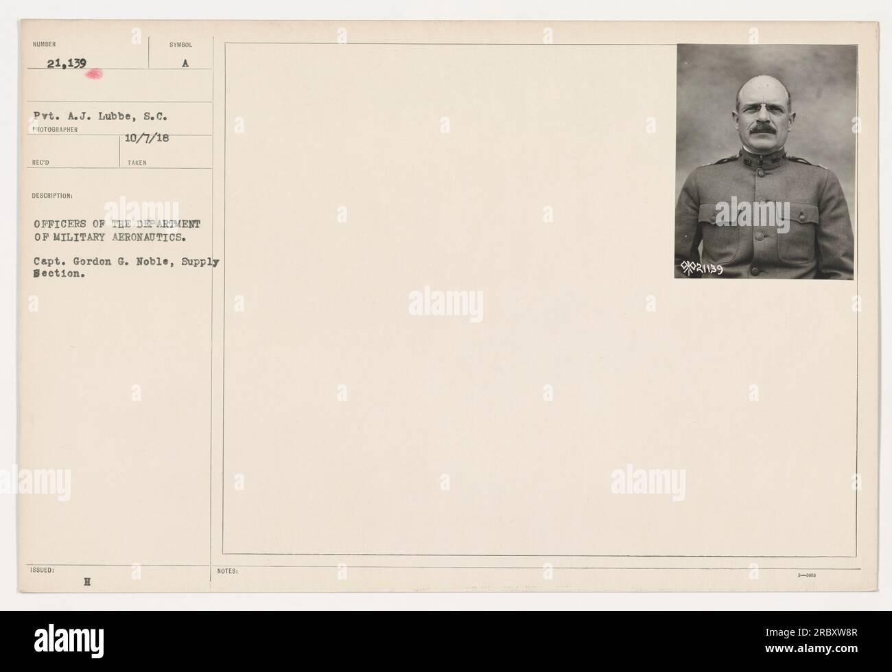 Capt gordon g noble hi-res stock photography and images - Alamy