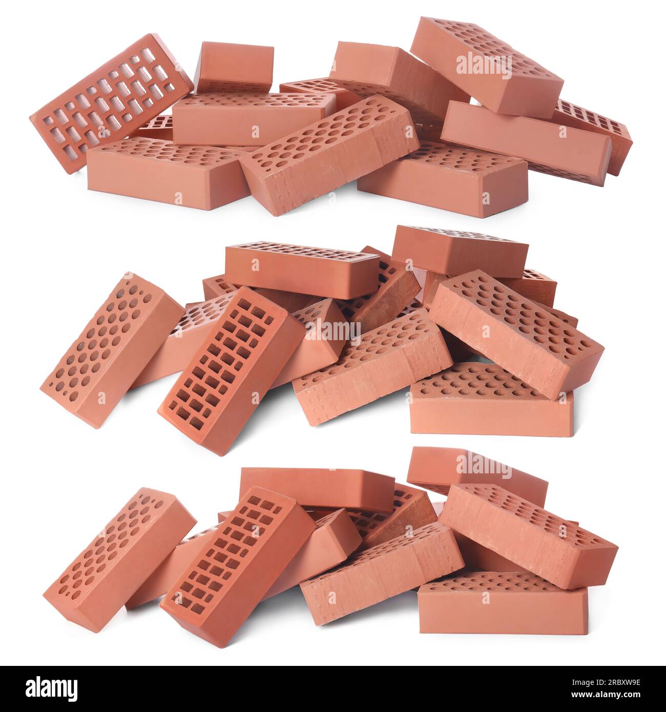 Brown brick masonry white Cut Out Stock Images & Pictures - Alamy