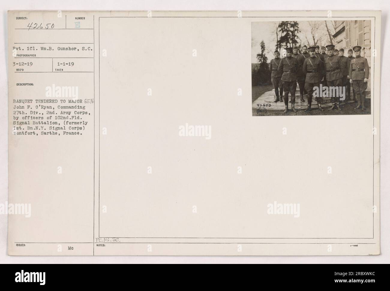 102nd field signal bn hi-res stock photography and images - Alamy