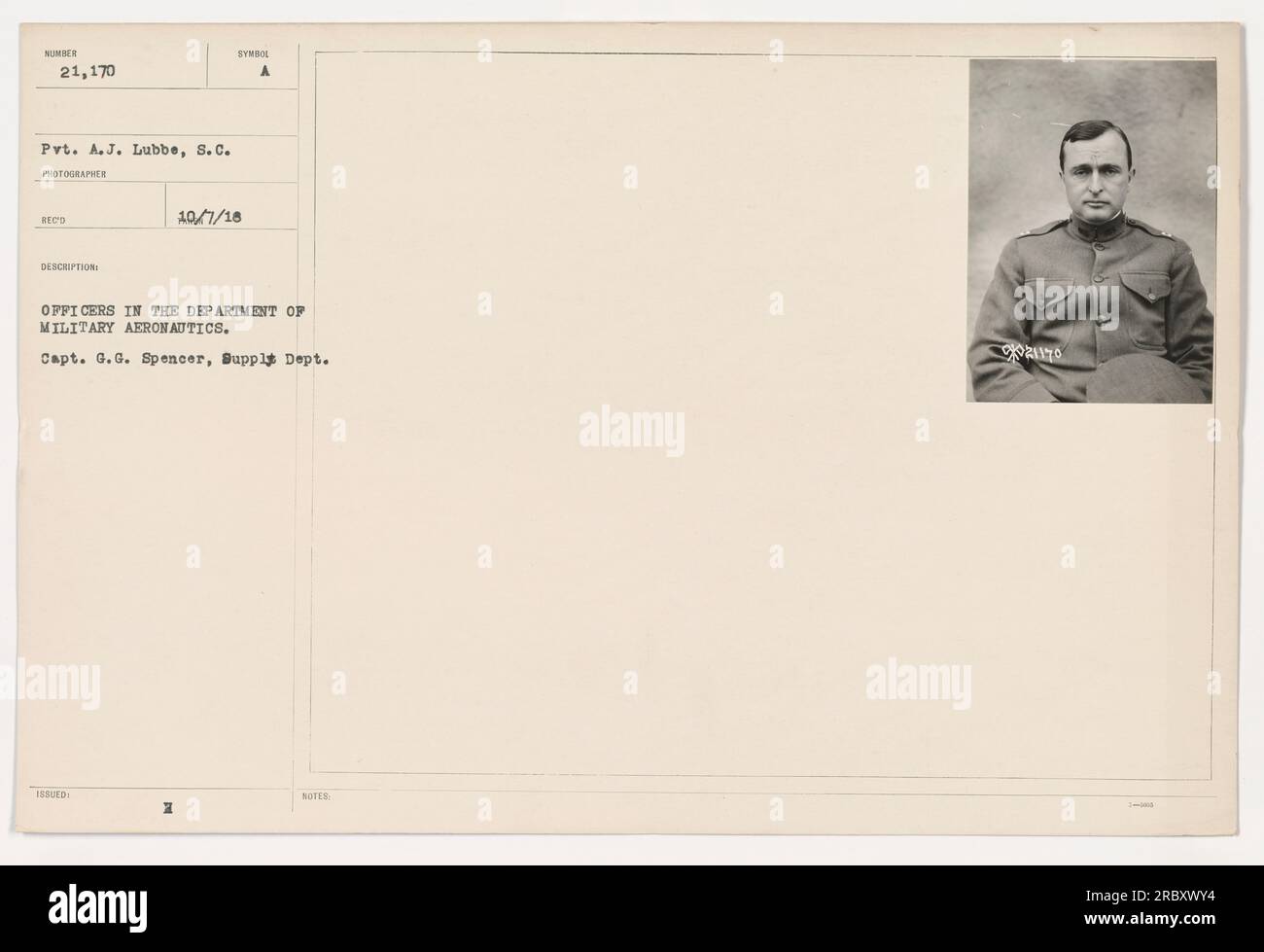 Capt g g spencer hi-res stock photography and images - Alamy