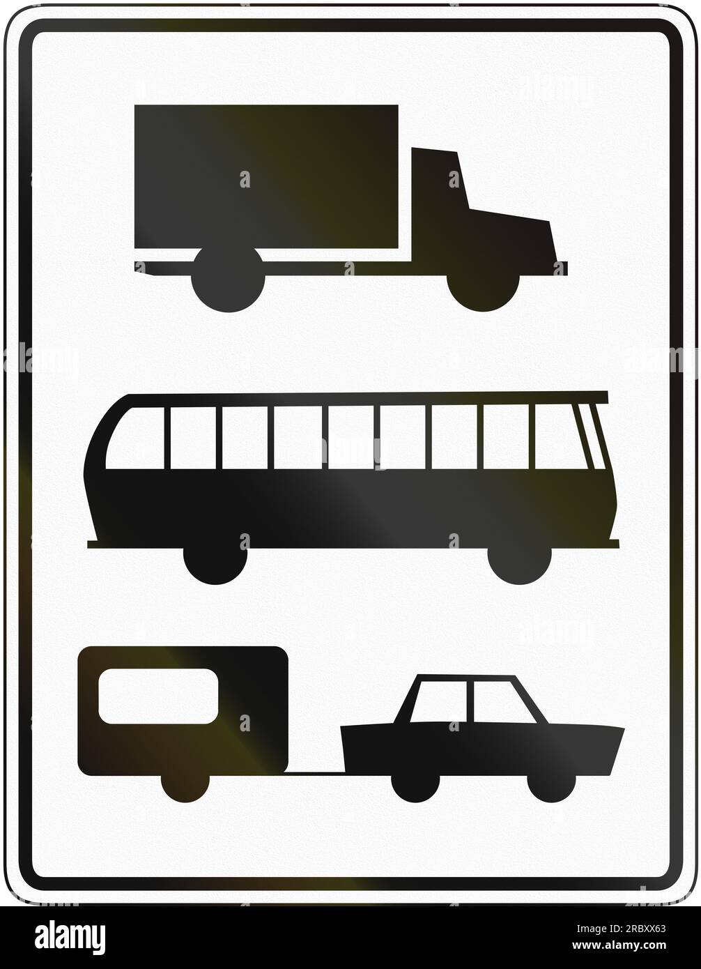 German traffic sign additional panel to specify the meaning of other ...