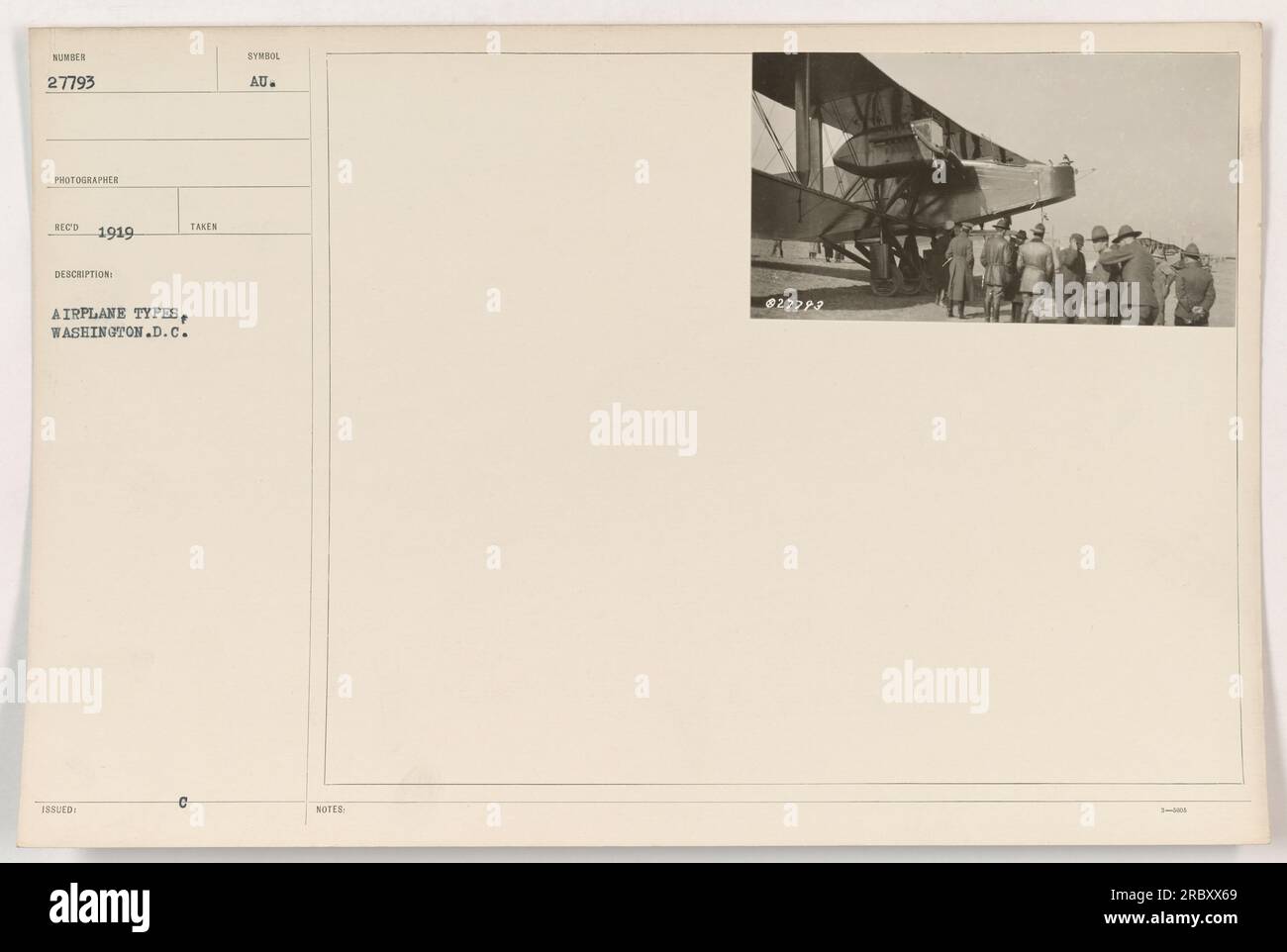 A photograph showing different types of airplanes in Washington, D.C ...
