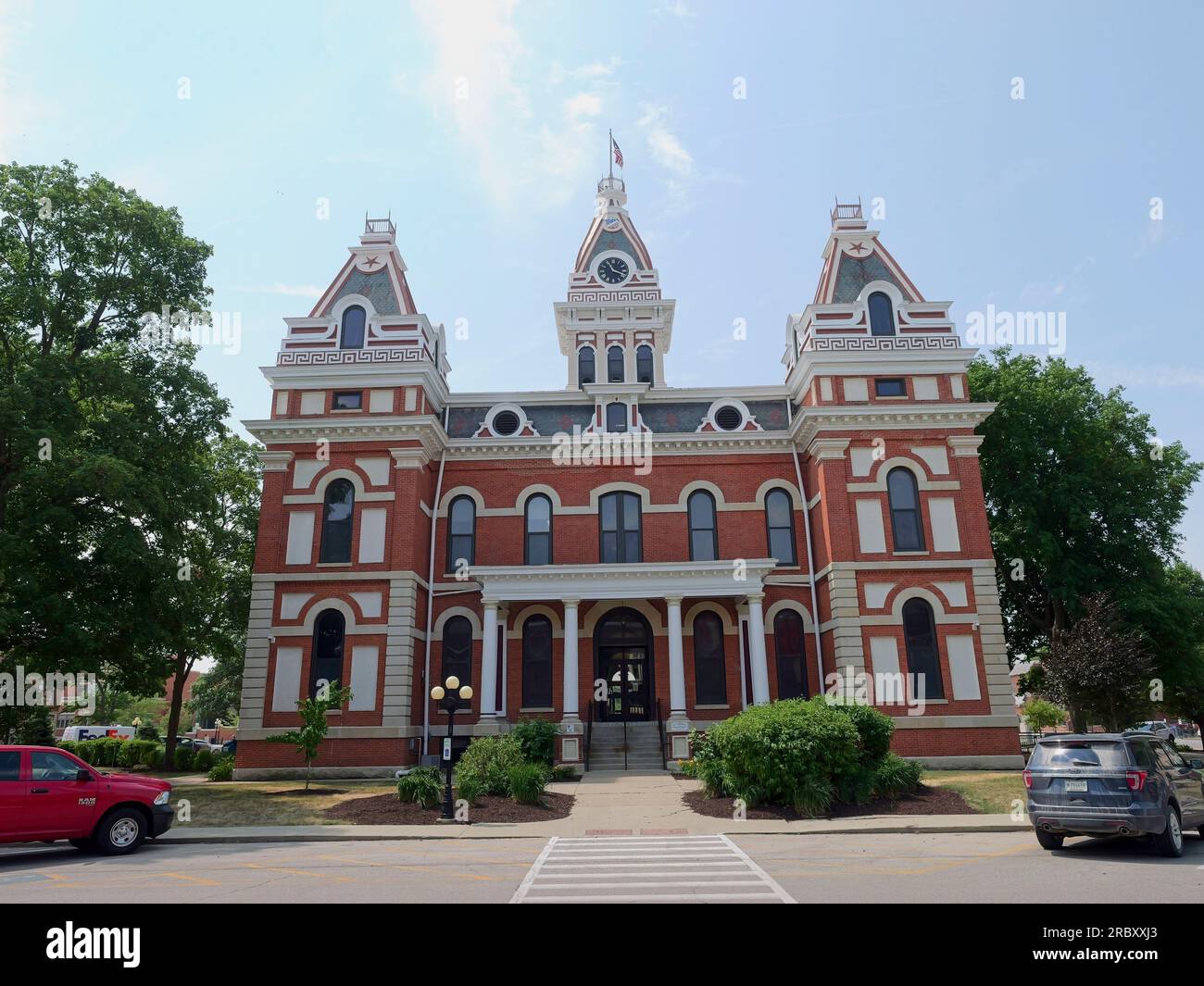 Pontiac, Illinois - June 29, 2023: Wonderful Historic Route 66 Town of ...