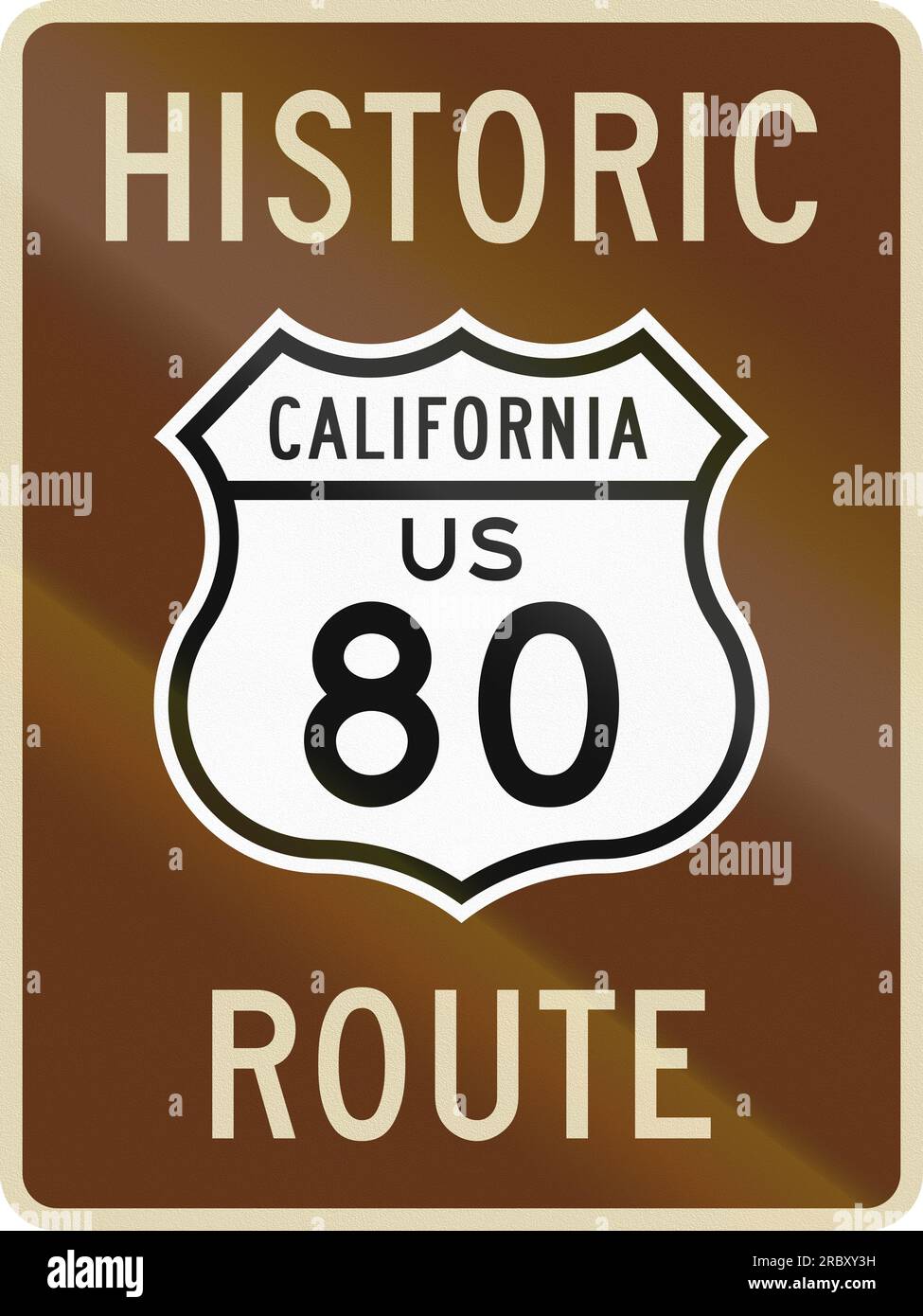US historic route highway 60 Stock Photo - Alamy