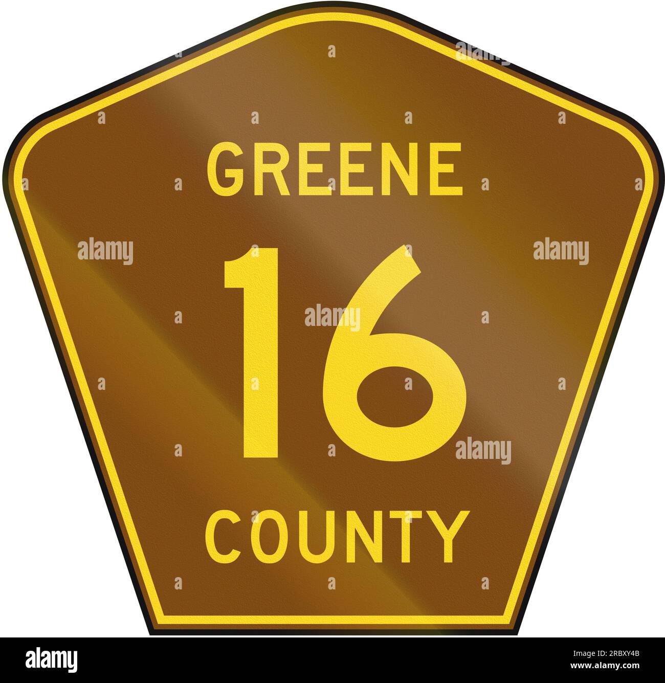 Number 16 yellow black hi-res stock photography and images - Alamy