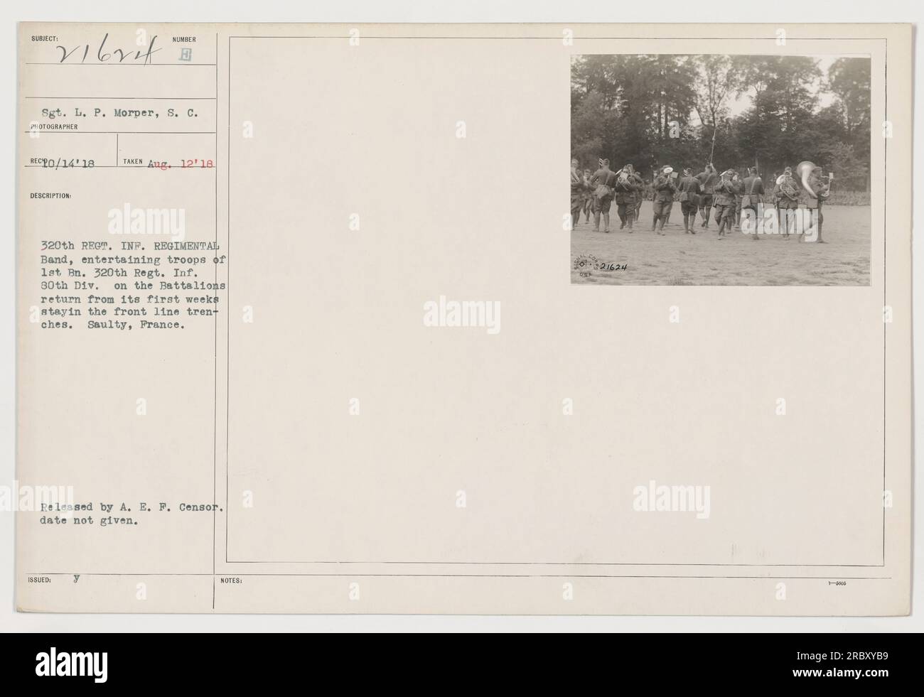 320th infantry regiment hi-res stock photography and images - Alamy