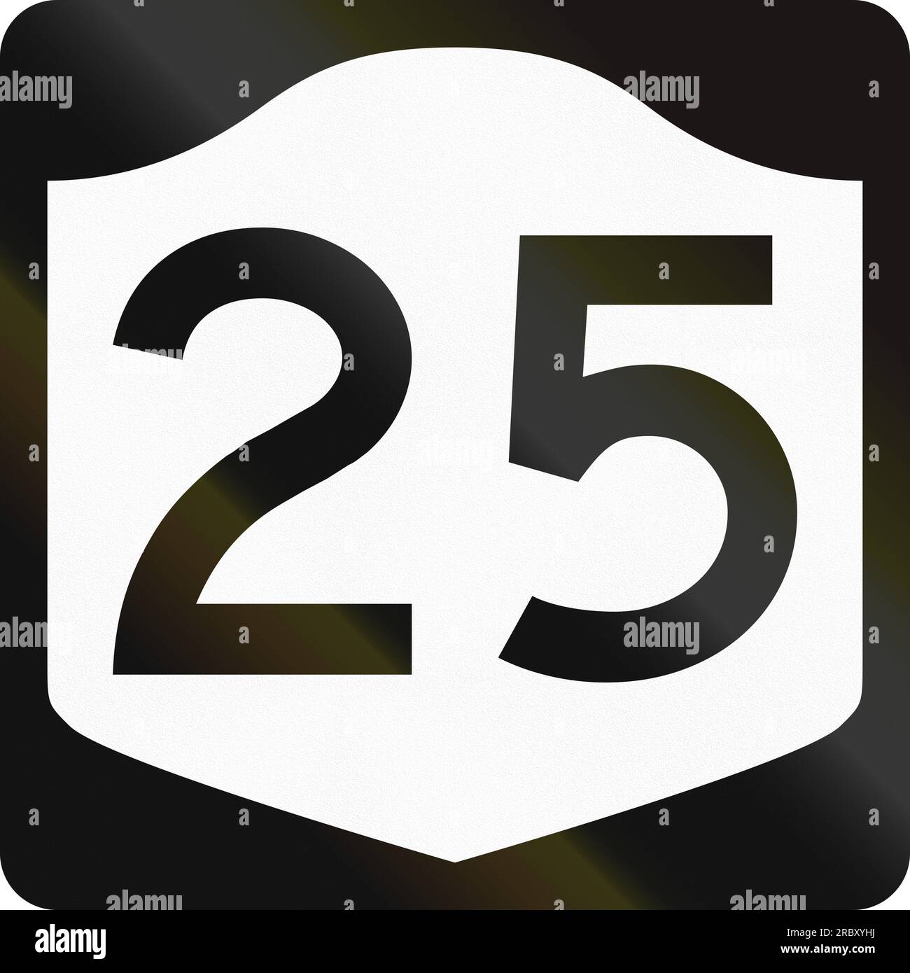 US state route shield New York Stock Photo - Alamy