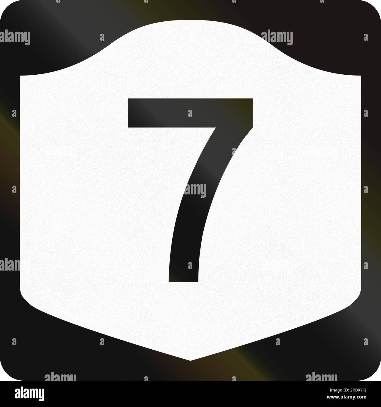 US state route shield New York Stock Photo - Alamy