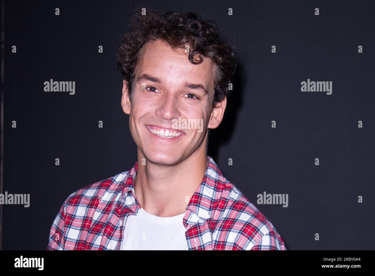 Theo Curin assiste a la Conference de Presse de rentree de France ...