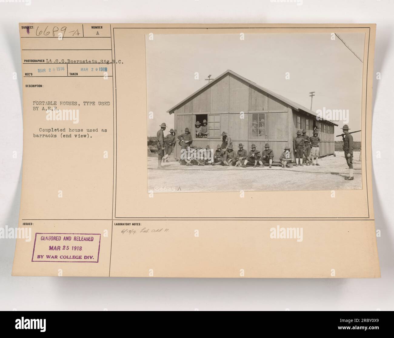 This image showcases a completed portable house, which was used as ...