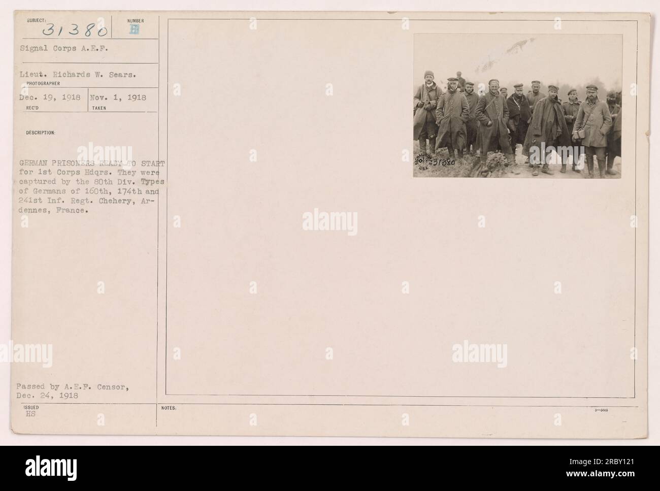80th division captures hi-res stock photography and images - Alamy