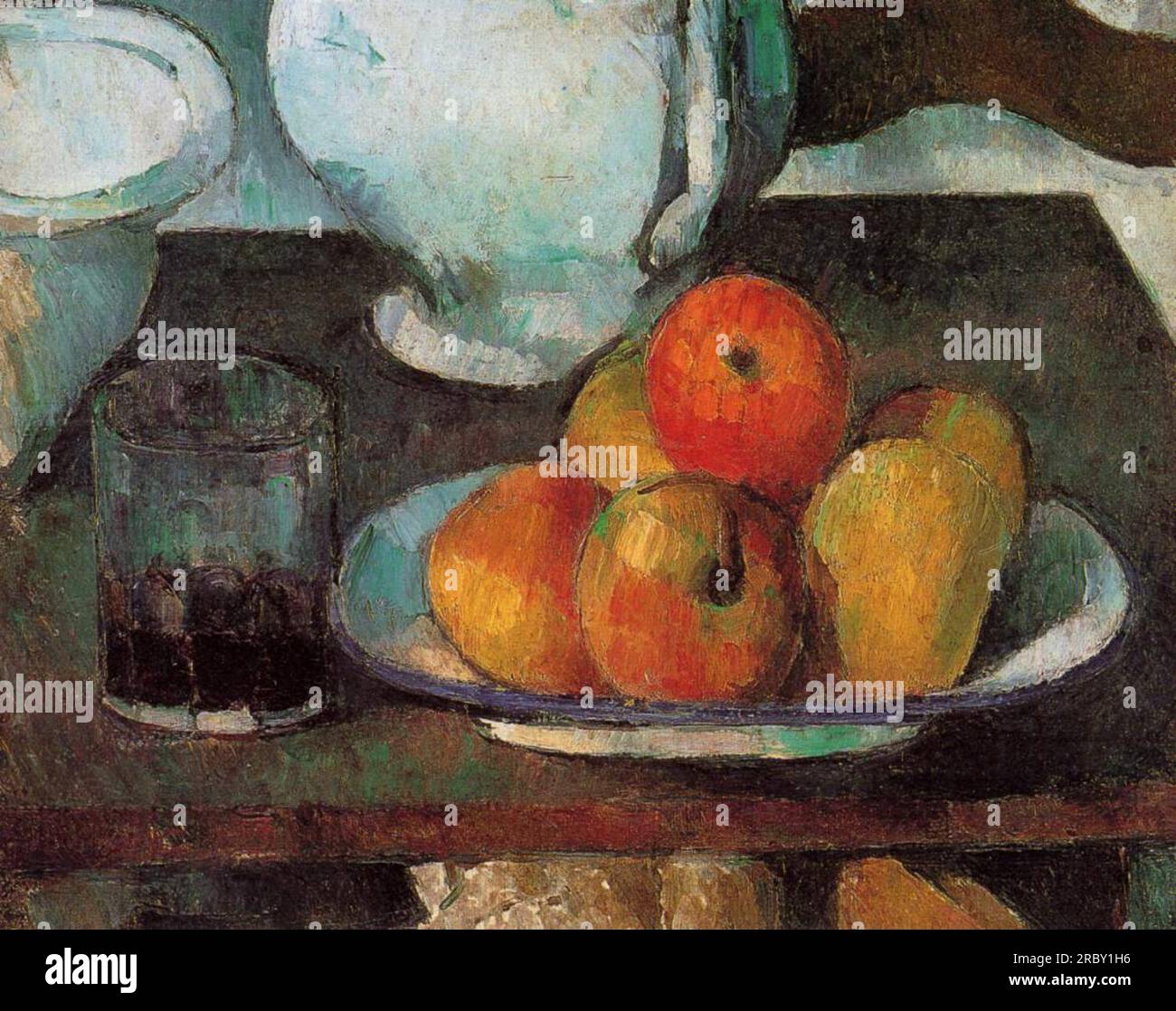 Still life with apples cezanne hi-res stock photography and images - Alamy