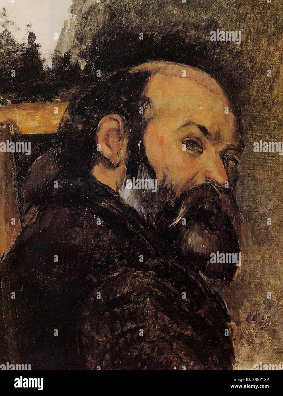 Self portrait paul cezanne hi-res stock photography and images - Alamy