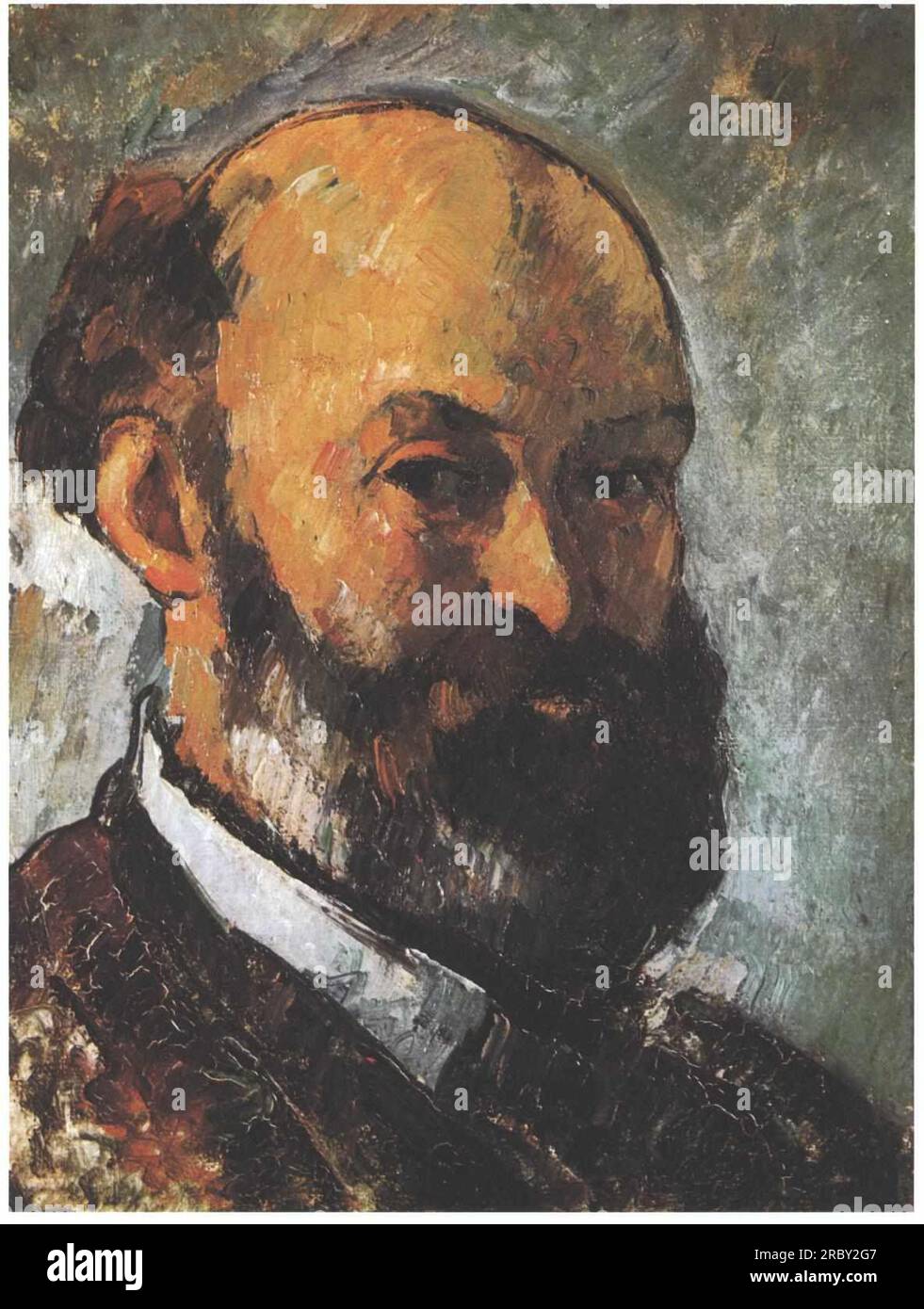 Artist painting portrait Cut Out Stock Images & Pictures - Alamy