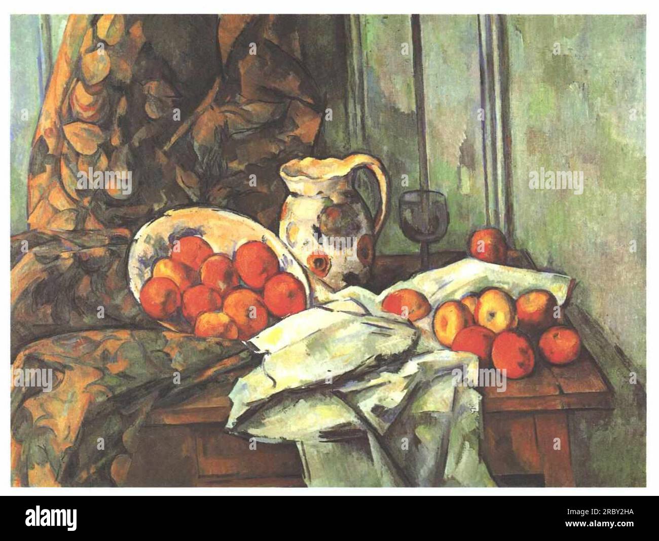 Still life with jug 1893 by Paul Cezanne Stock Photo - Alamy