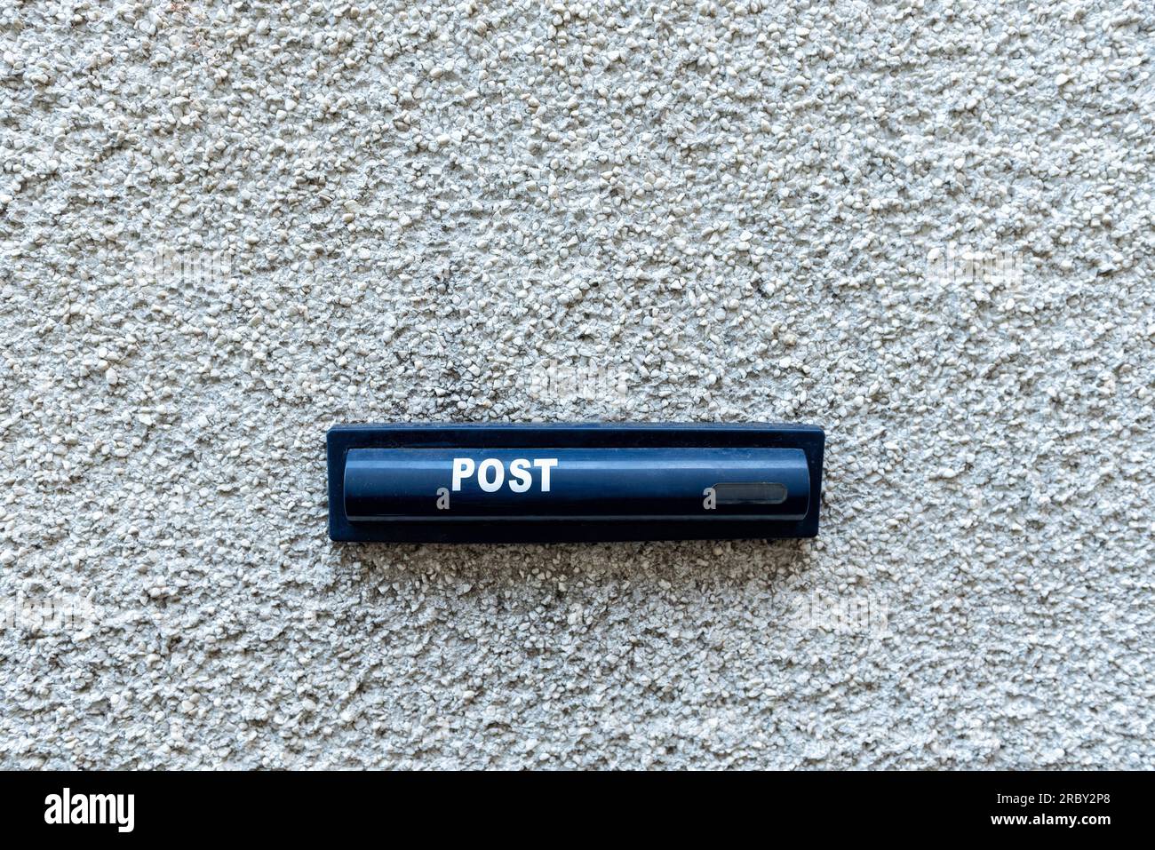 Blue letterbox hi-res stock photography and images - Alamy