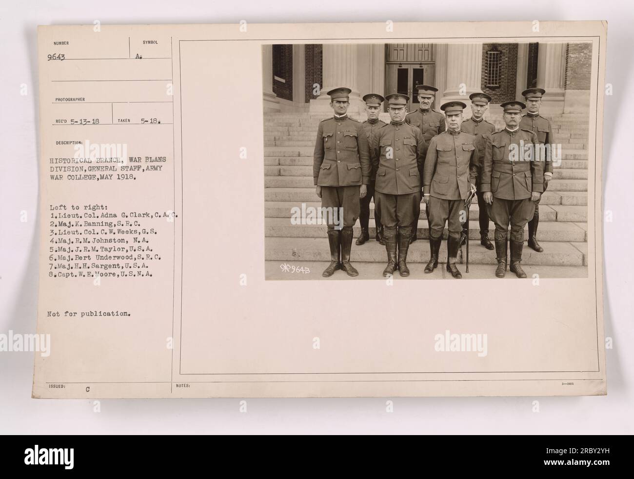Major bert underwood hi-res stock photography and images - Alamy