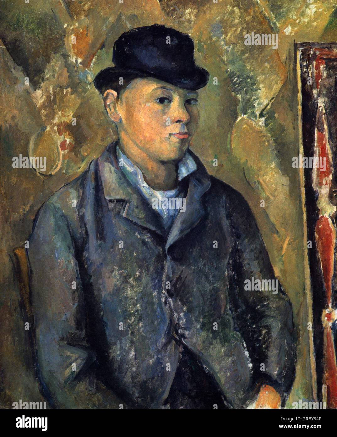 Portrait of the Artist's Son 1890 by Paul Cezanne Stock Photo - Alamy