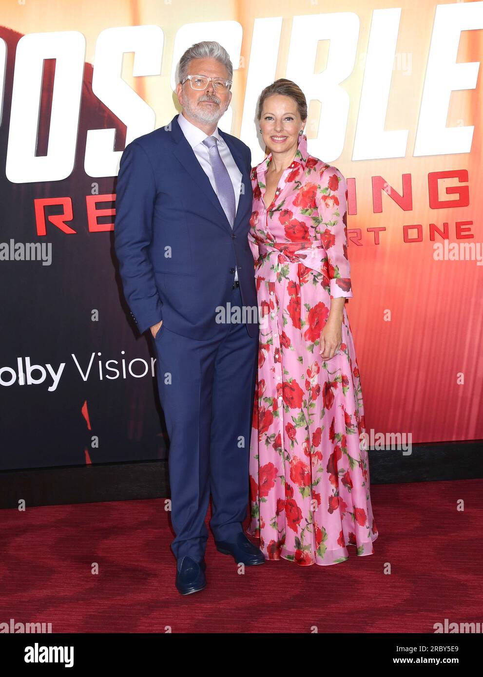 Christopher mcquarrie and heather mcquarrie hi-res stock photography ...