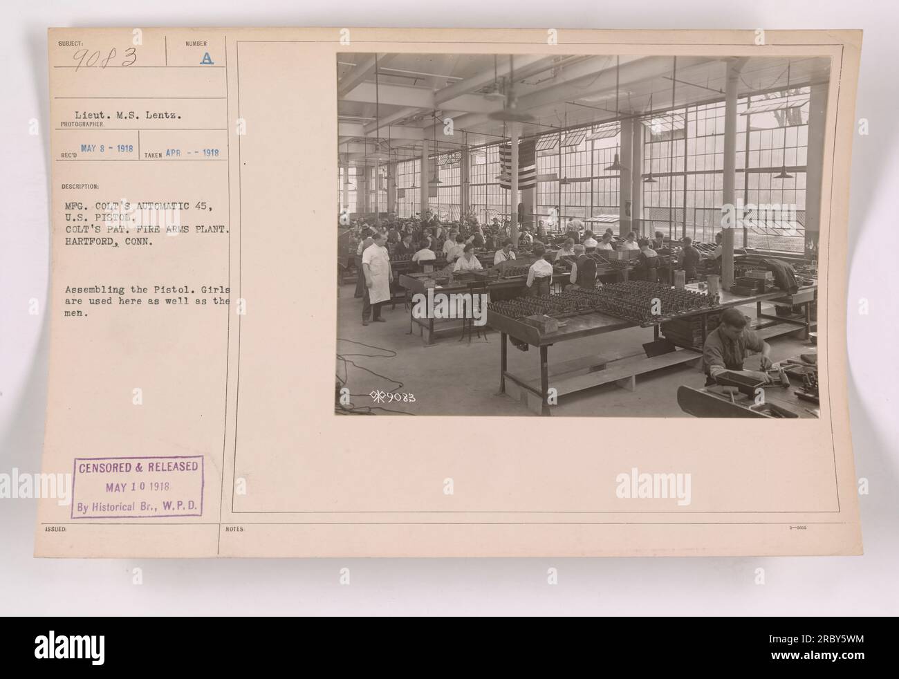 Colts automatic 45 manufacturing process hi-res stock photography and ...