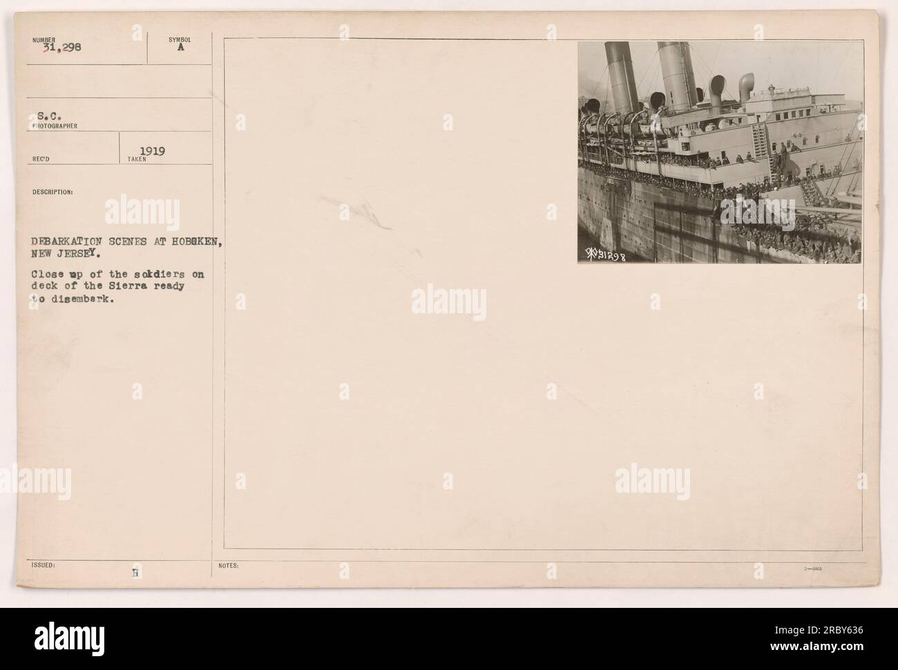 Debarkation process hi-res stock photography and images - Alamy